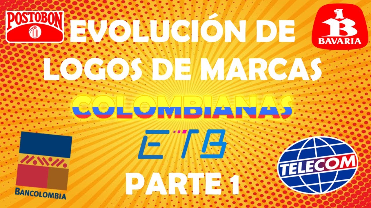 EVOLUCIÓN DE LOGOS DE MARCAS COLOMBIANAS - PARTE 1 - YouTube