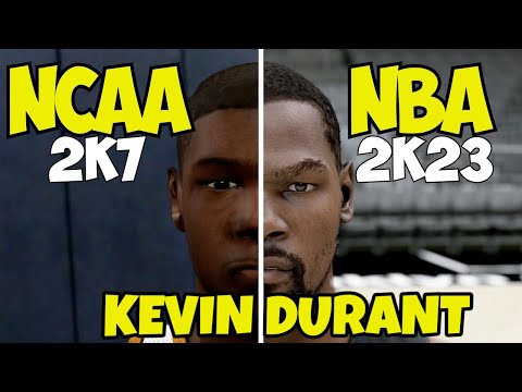 Evolution of Kevin Durant in 2K 🕷️ - YouTube