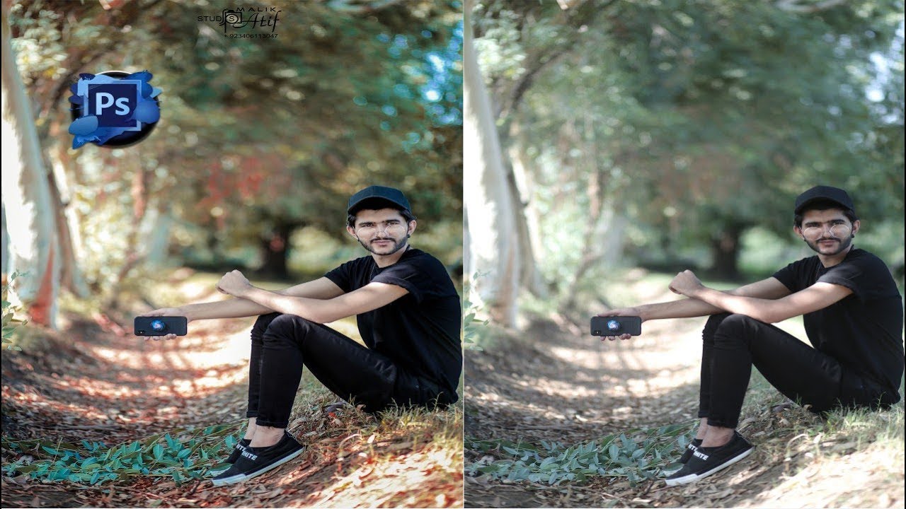 Photoshop Tutorial: How To Edit Outdoor Pics - YouTube