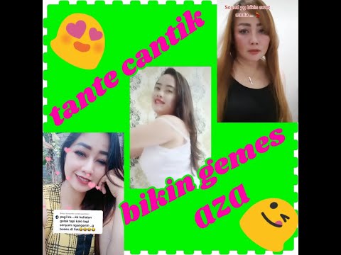 tante cantik bikin gemes aza