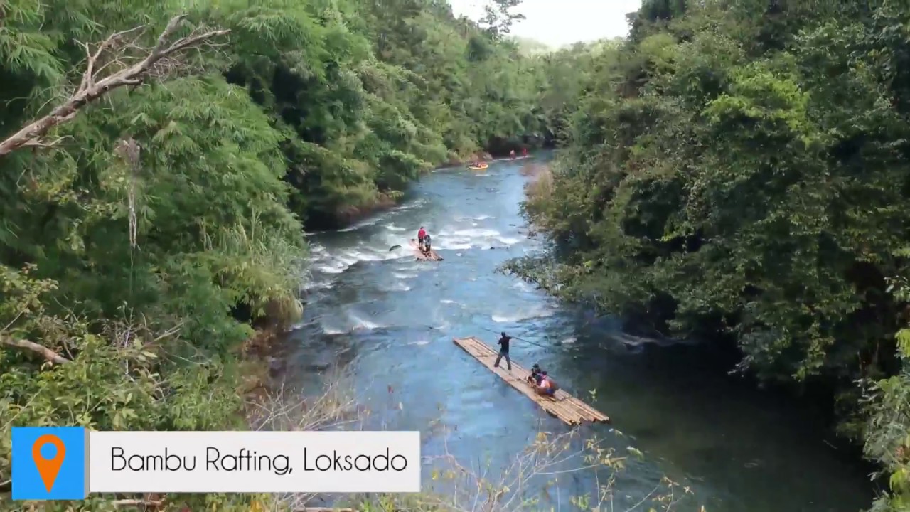 Loksado Again And Fun Again Bamboo Rafting, Loksado - YouTube