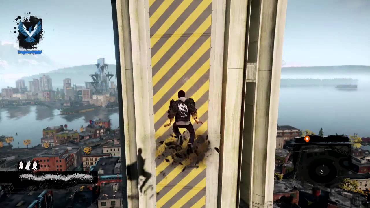 inFAMOUS: Second Son - Climbing the Seattle Space Needle - YouTube