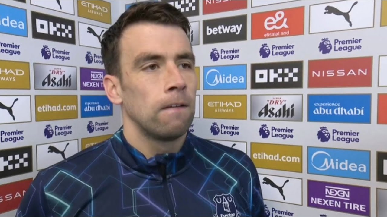 'We COME away WITH A POINT!' Seamus Coleman Post Match Interview ...