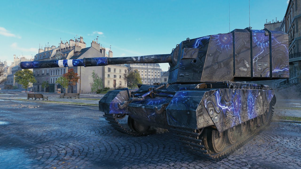 FV4005 - 10,6K in 5 min - World of Tanks - YouTube