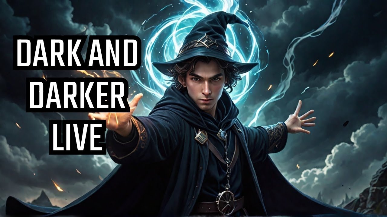 DARK AND DARKER NEW BEGINNER TO WIZARD CLASS LIVE STREAM - YouTube
