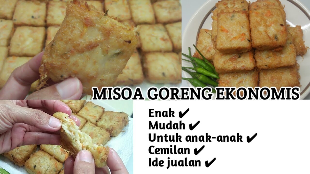 MISOA GORENG EKONOMIS/RESEP MISOA GORENG ANTI GAGAL !!! - YouTube