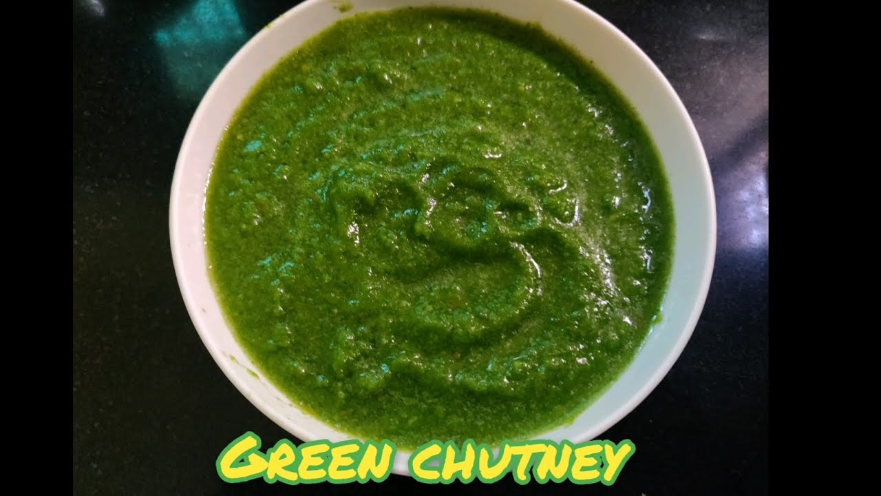 How to make simple and tasty green dhaniya chutney without Onion ...