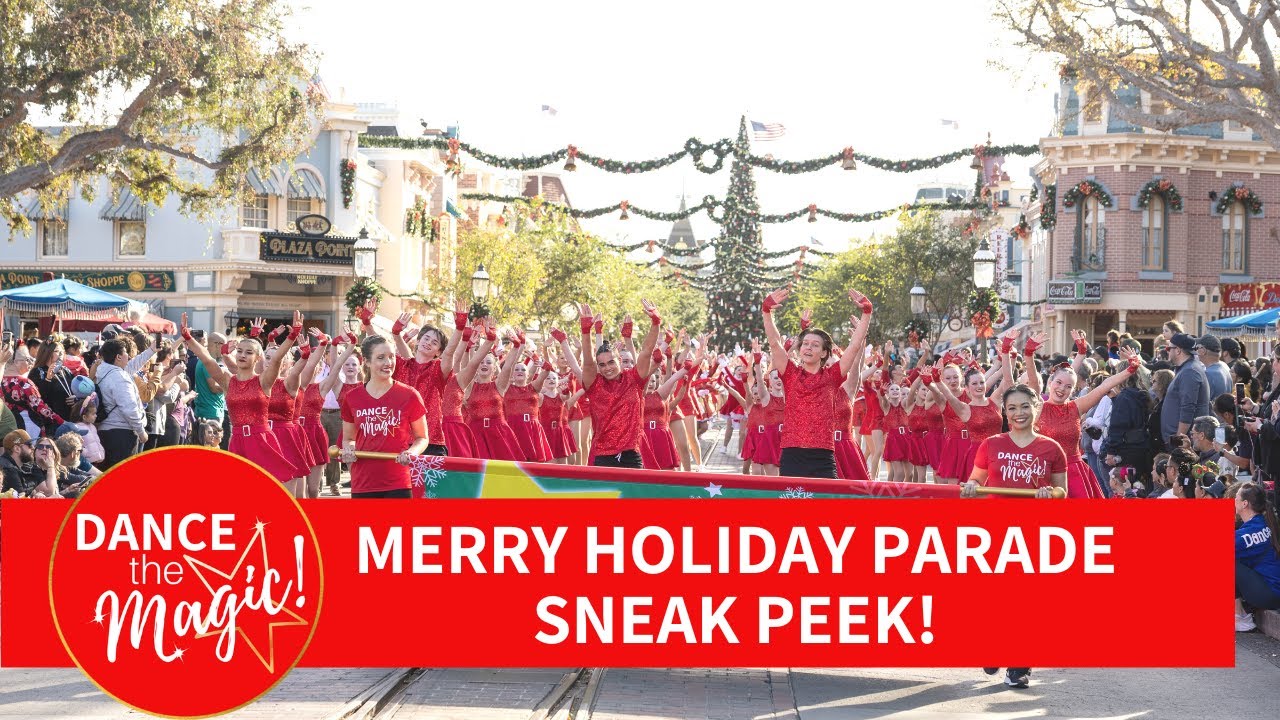 Dance the Magic Merry Holiday Parade at Disneyland® Resort! - YouTube
