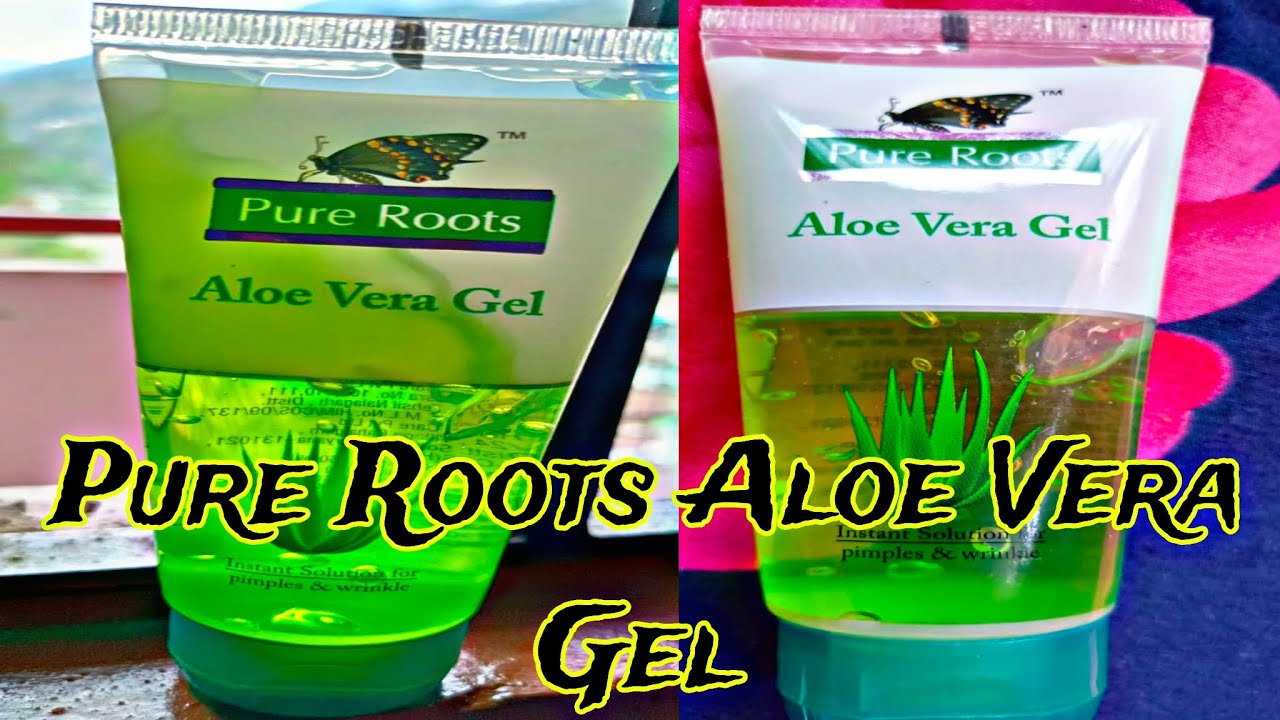 Pure roots aloe vera gel||how to use Aloe Vera gel|#anchalvlogs # ...