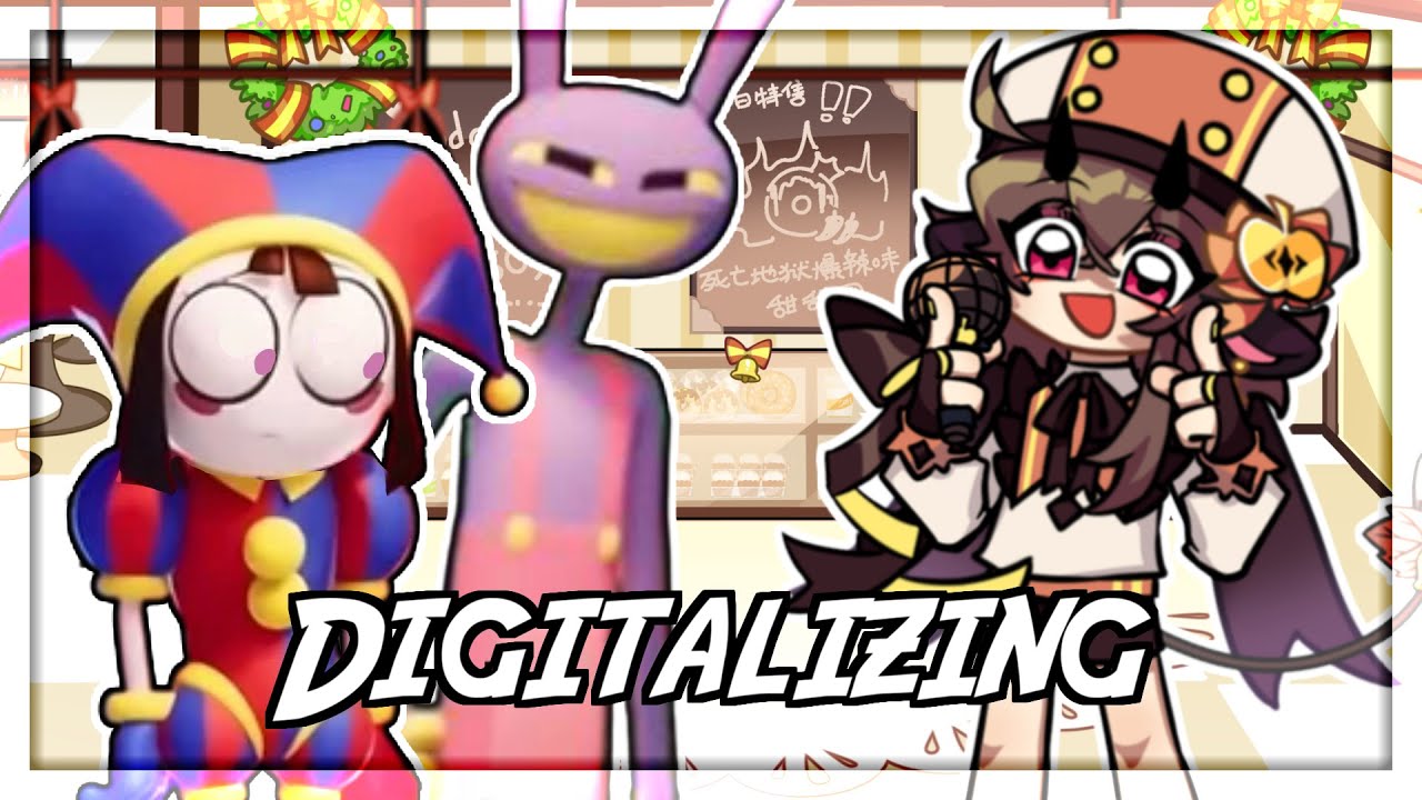 FNF Digitalizing but Pomni, Jax vs Danke sings it - cover🎙 - YouTube