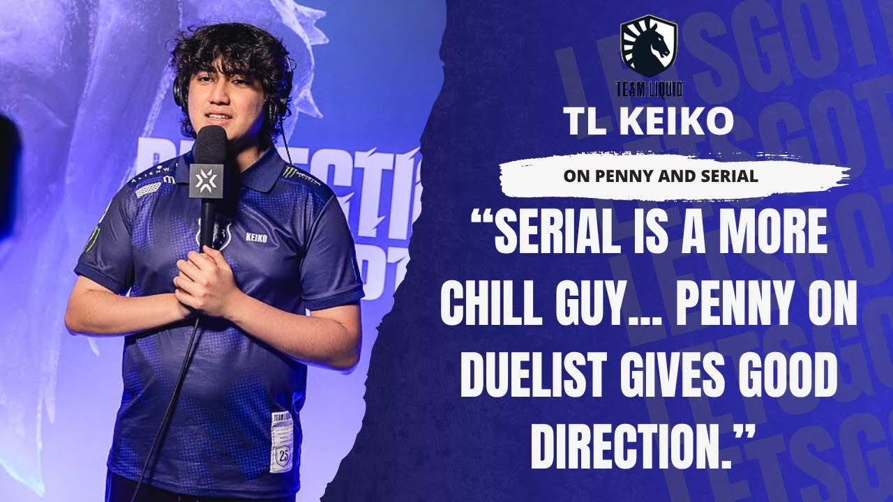 TL Keiko: "Penny on Duelist gives good direction, and it makes it very easy to play with him ...