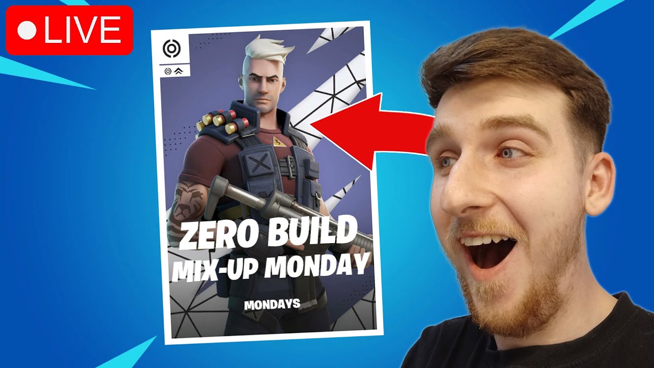 Zero Build MONDAY MIX-UP CUP! | Use Code "Verlaxify" - YouTube