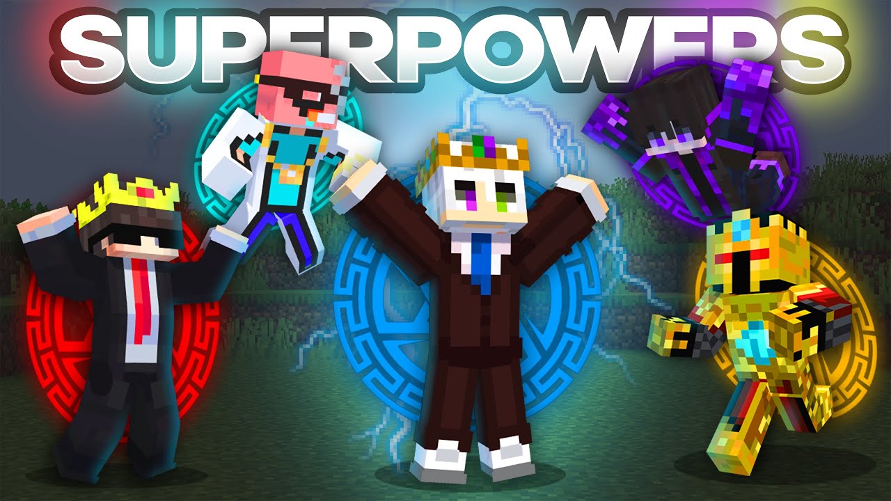 I Snuck Into A "SUPER POWER" Only Minecraft SMP - YouTube