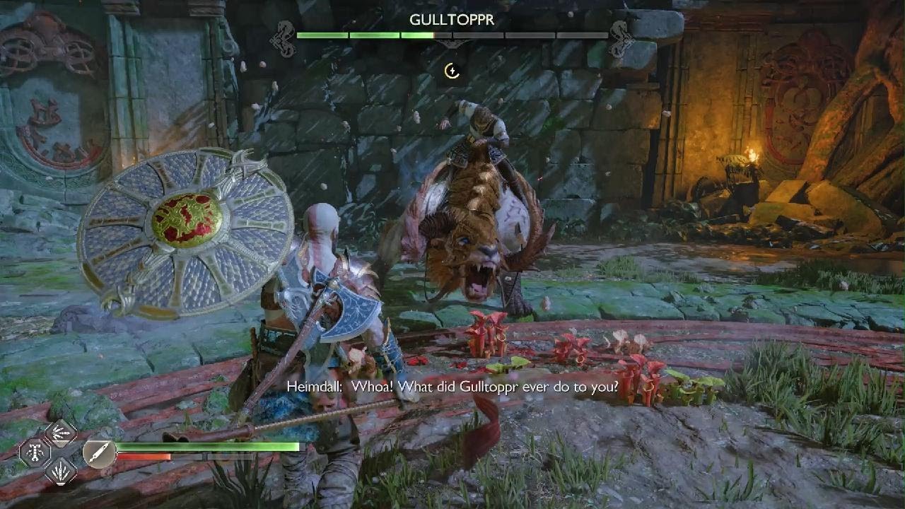 God of War Ragnarök Eliminating the God Heimdall - YouTube