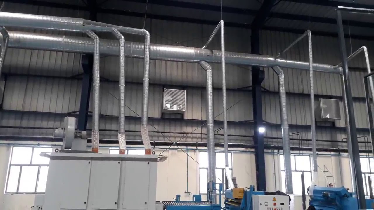 Centralised Dust extraction system installed by GPT-INDIA - YouTube