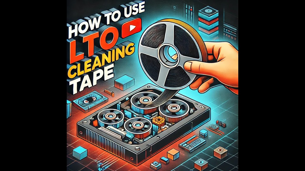 How to Use LTO Cleaning Tape: Step-by-Step Guide for Tape Drive ...