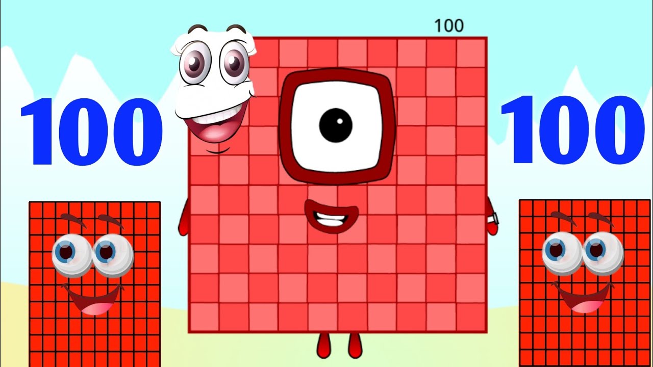 Numberblocks to 100| Leats Learn Numberblocks 1 to 100 Numberblocks ...