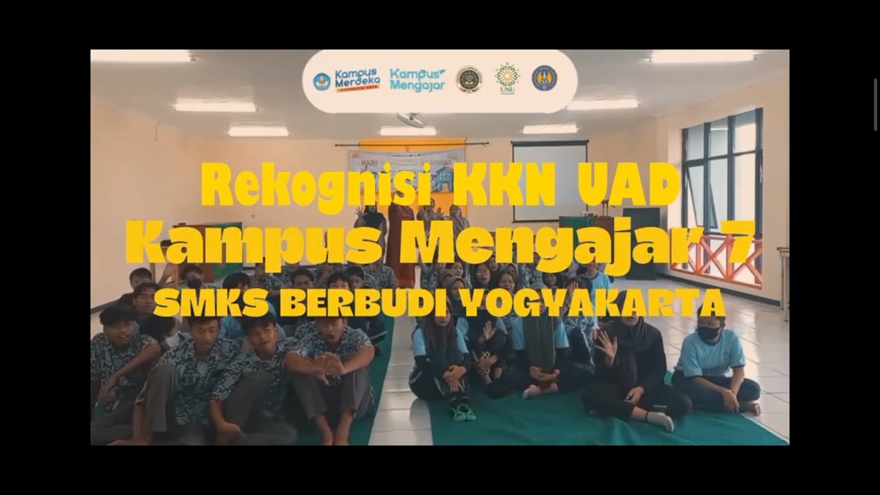 Rekognisi KM7 KKN UAD - YouTube
