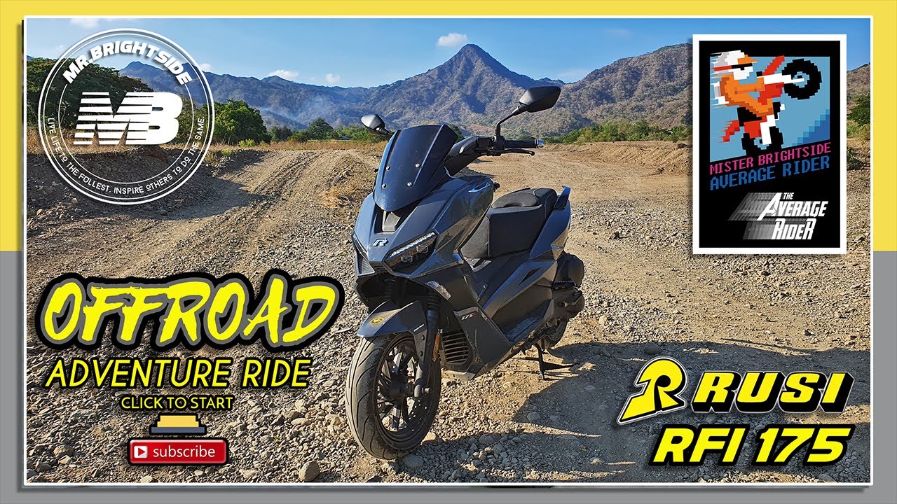 RUSI RFi 175 OFF ROAD TEST | The Average Rider (Longjia VMAX) - YouTube