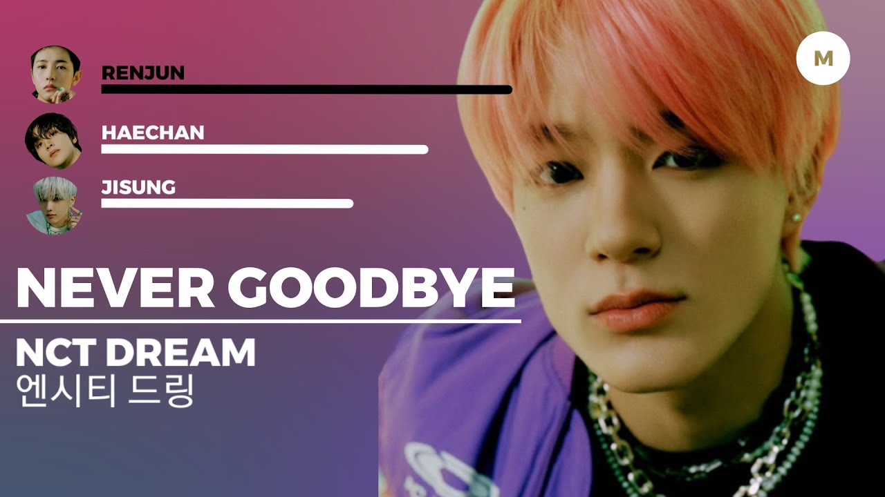 NCT DREAM - Never Goodbye | Line Distribution(Color Coded) - YouTube