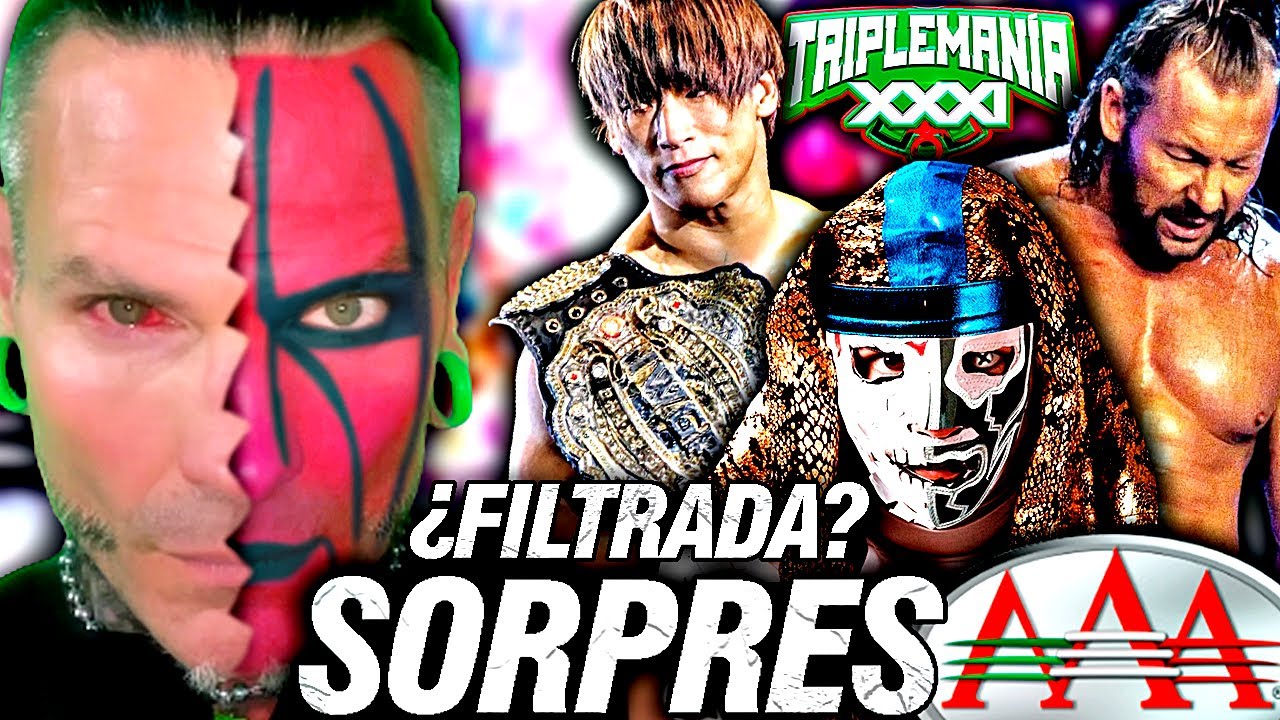 Se FILTRA la SORPRESA de AAA: Jeff Hardy en Triplemania 31 es la ...