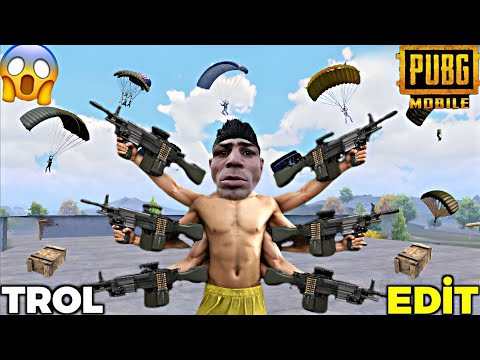 GÜLMEKTEN KARIN AĞRITAN MONTAJLAR 😂 M249 ŞOWWW 😲 PUBG MOBİLE KOMİK MONTAJ