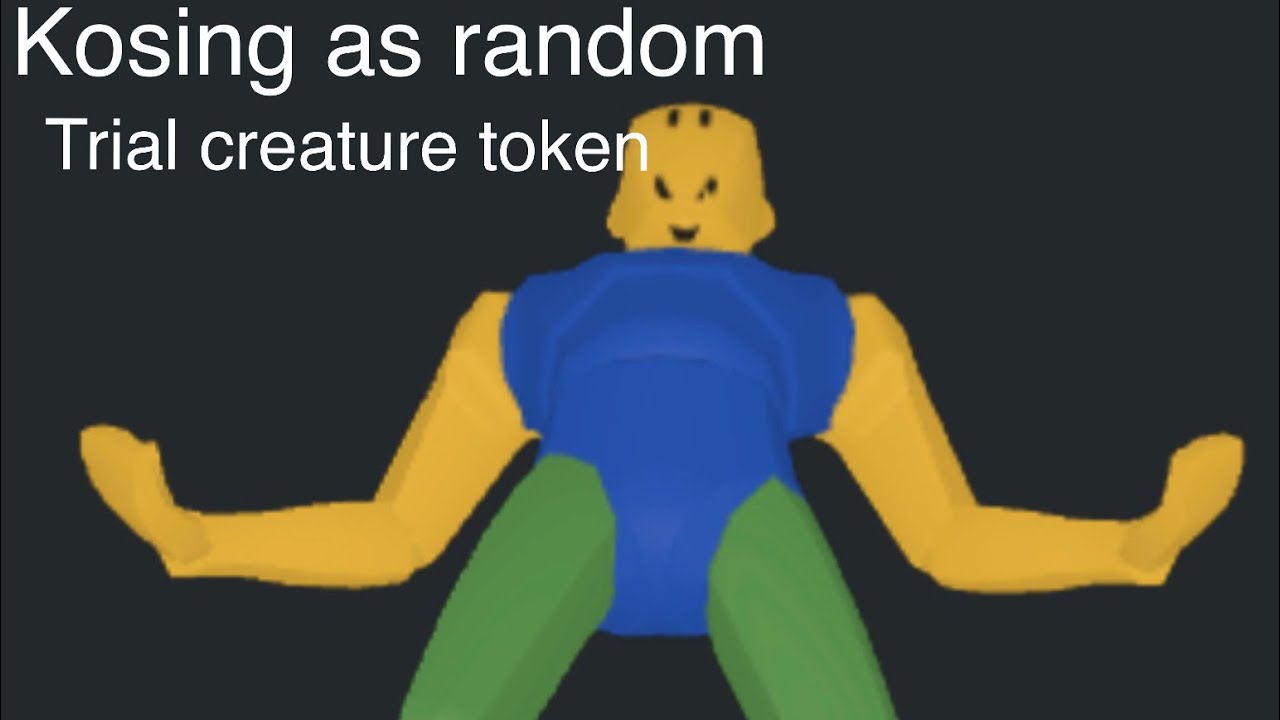 KOSing as random trial creature tokens *in creatures of sonaria ...