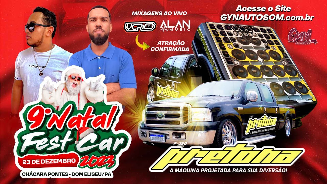 CD 9° NATAL FEST CAR DE DOM ELISEU PA DJ VÉRIO E DJ ALAN MUSIC # ...