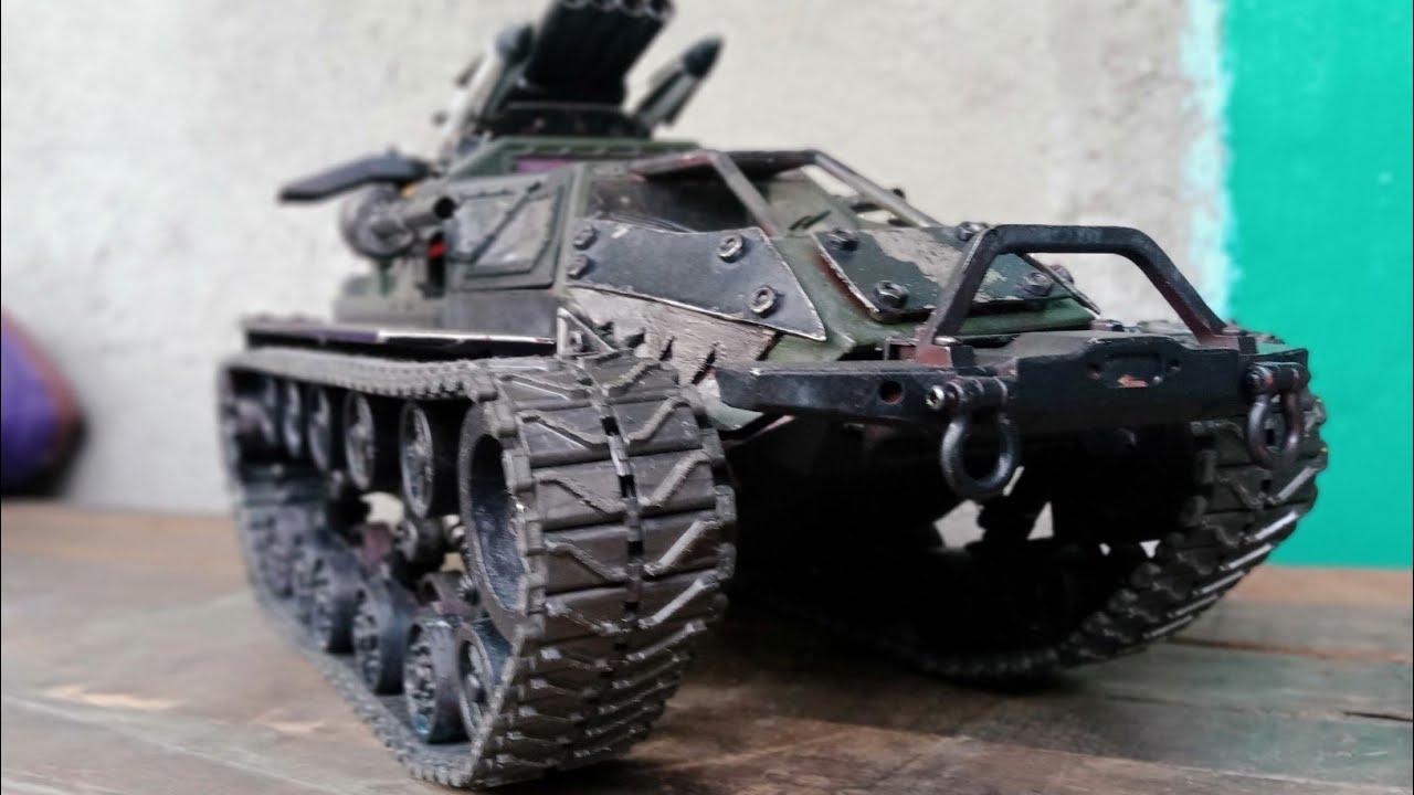 ripsaw sg1203 crawler rc tank modification /upgrade update - YouTube