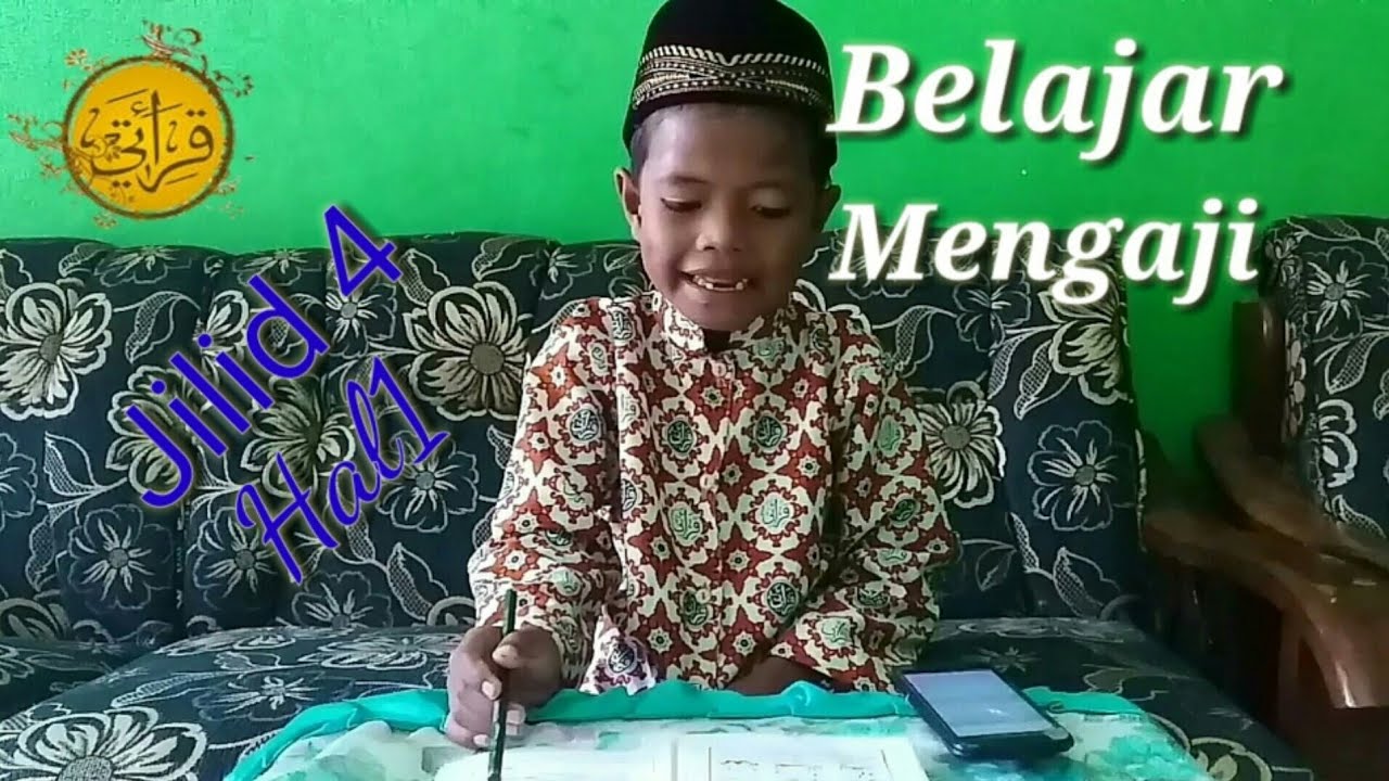 Qiroati Jilid 4 hal. 1 - YouTube