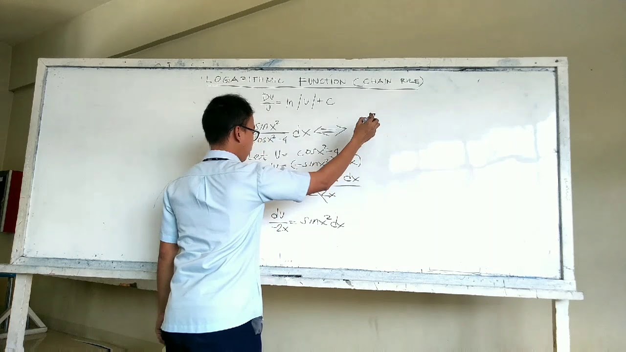 LOGARITHMIC FUNCTION (CHAIN RULE) - YouTube