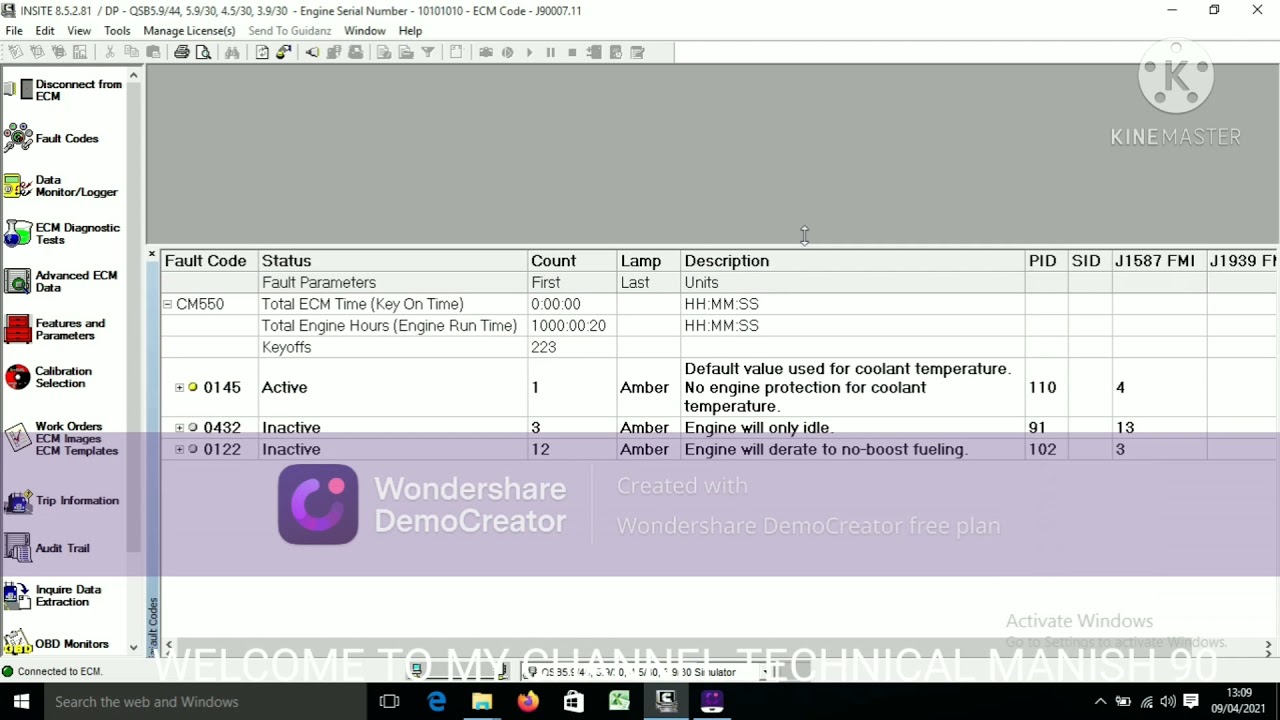 HOW TO USE TATA CUMMINS ECM INSITE SERVICE TOOL'S. Cummins इनसाइट टूल्स कैसे चलाना है सीखे ...