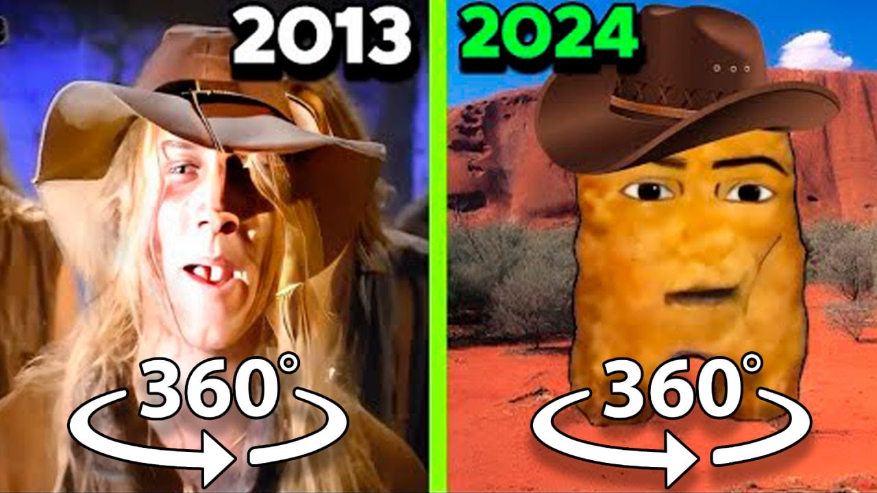 Gegagedigedagedago ORIGINAL VS MEME NEW 360º VR - YouTube