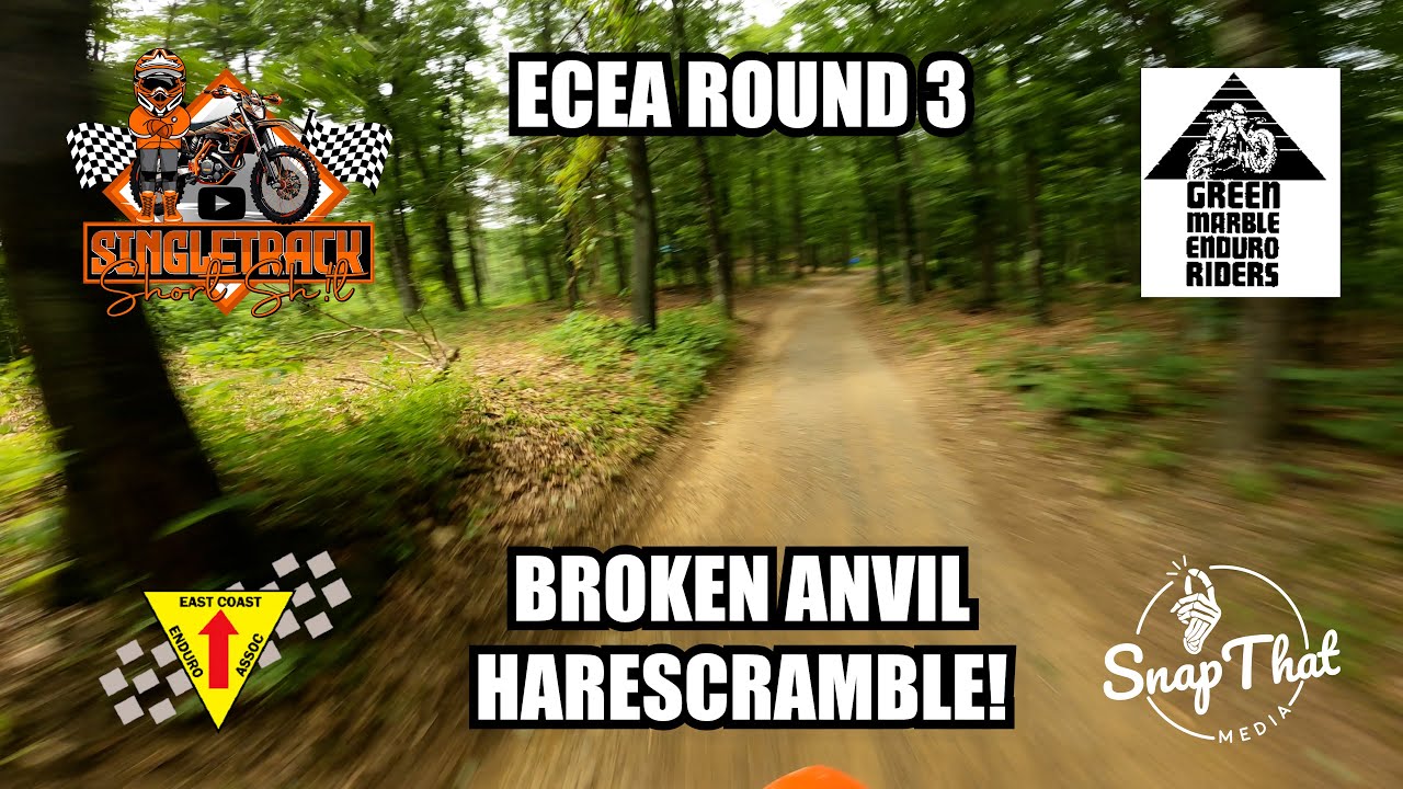 ECEA Hare Scrambles Round 3: Broken Anvil || Partial Course POV - YouTube