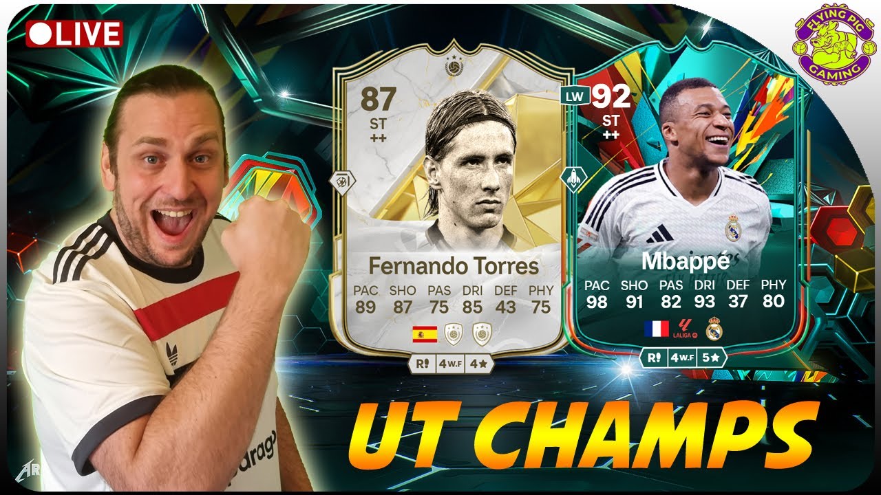 UT CHAMPS TOTAL RUSH PACK OPENING 🔴 FC25 UT CHAMPS LIVE ULTIMATE TEAM ...