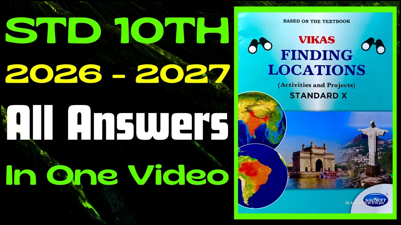 Std 10th | Viksa finding locations | All Answers - YouTube