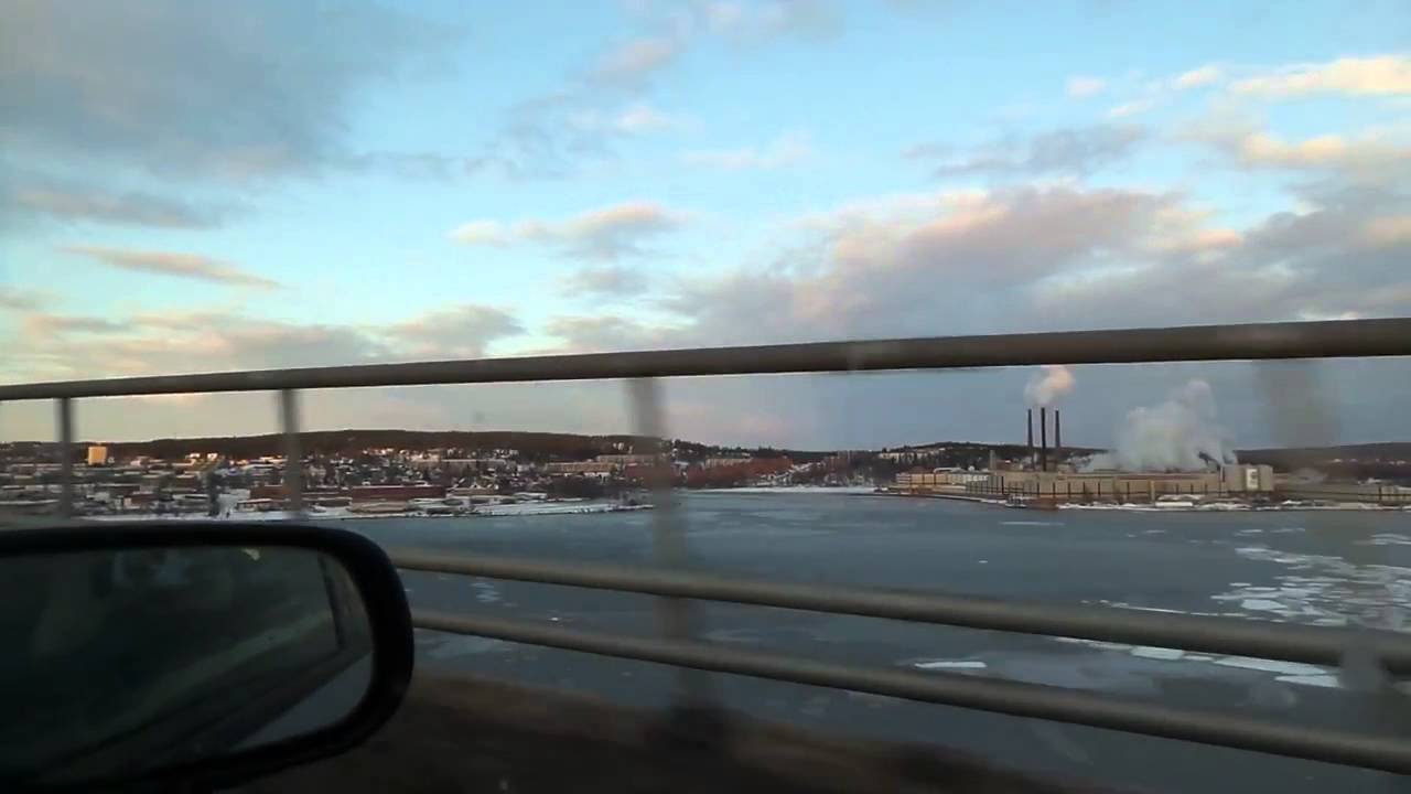 My first ride over the new bridge (E4) in Sundsvall, Sweden! - YouTube