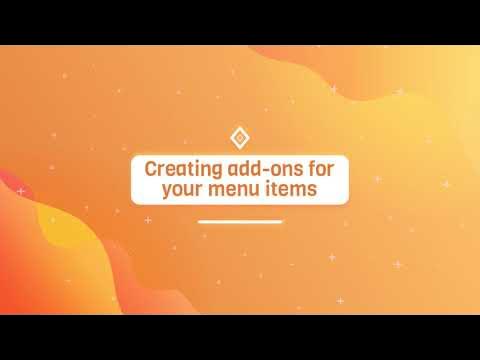 Revise your menu | Creating Add-ons - YouTube