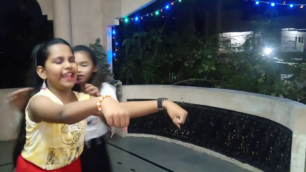 dance by keerathana and yogitha - YouTube