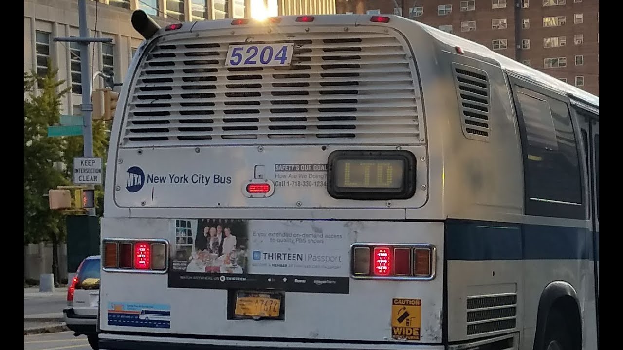 MTA NYCT Bus: Retired 1999 Nova Bus RTS T80-2o6 #5204 on the B38 ...