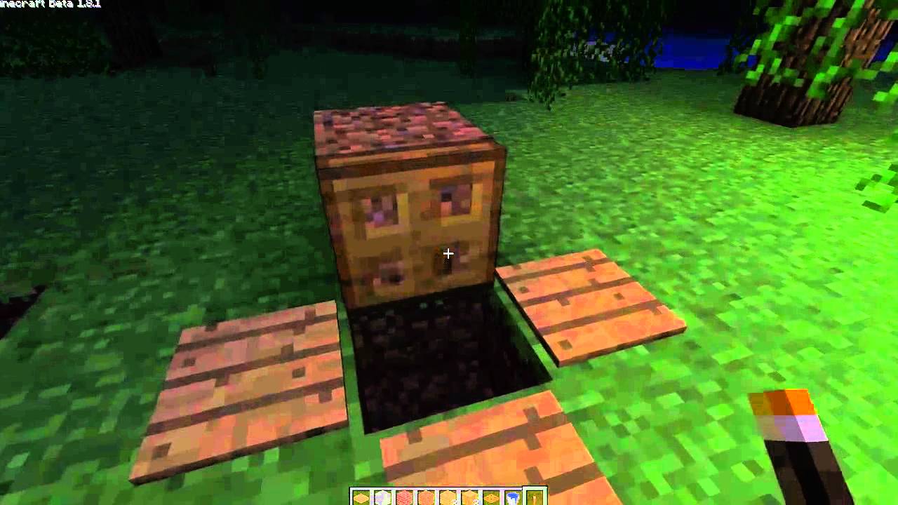 Minecraft Trapdoor Traps V3: Mob Traps - YouTube