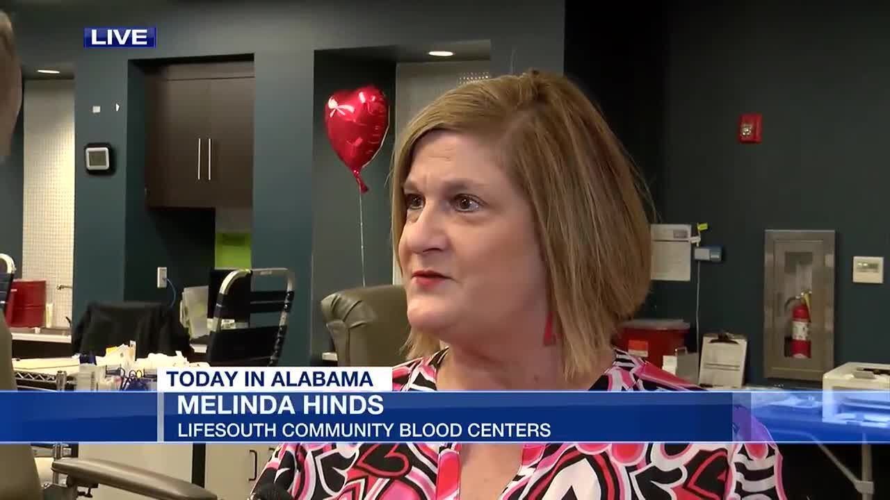 WSFA 12 New Give from the Heart Blood Drive happening today - YouTube