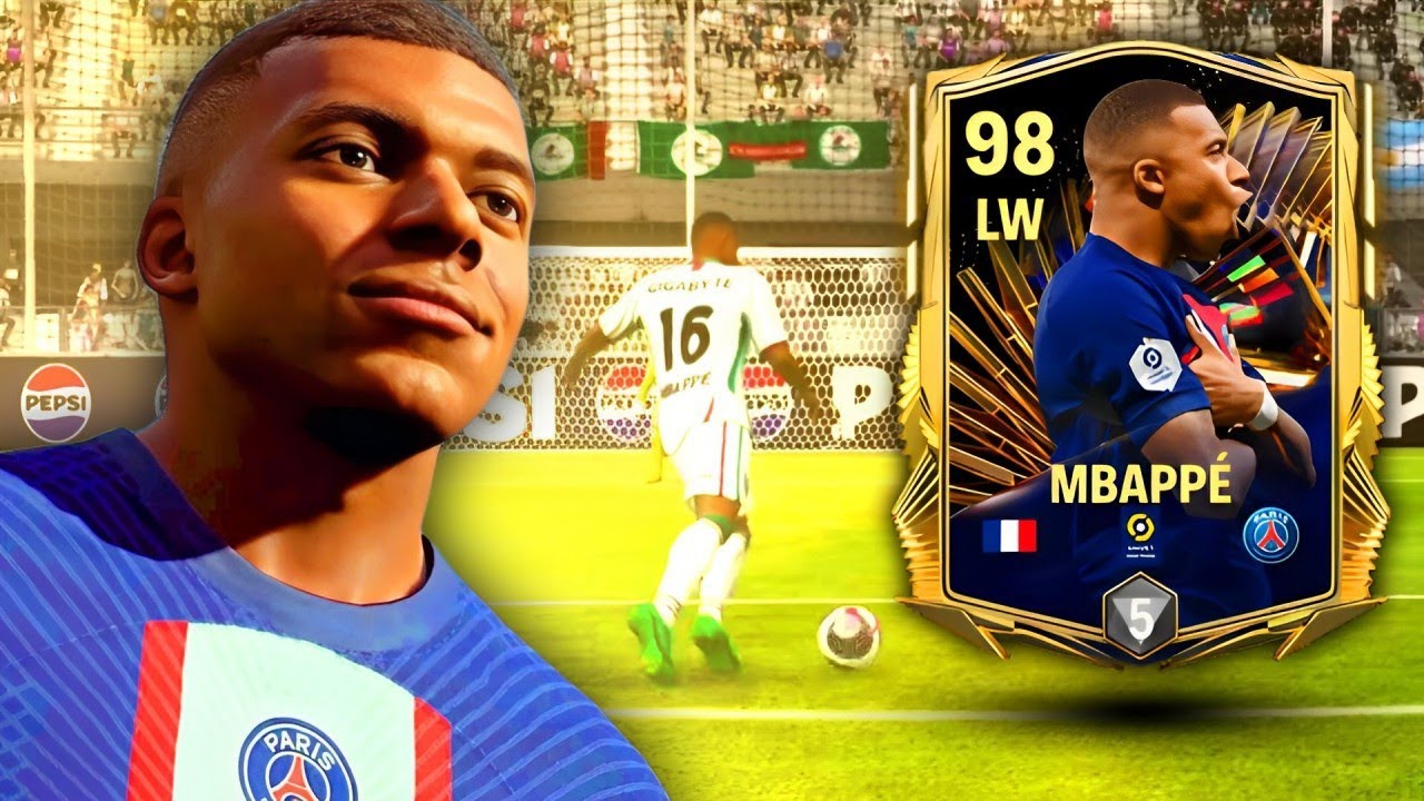 98 OVR KYLIAN MBAPPE IS THE NEW SPEED MONSTER OF FC MOBILE! - YouTube
