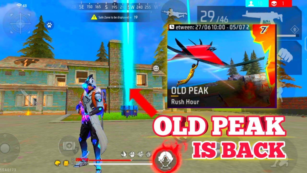 Old Peak Is Back || Free Fire New Mode Is Old Peak ️ (Free Fire) - YouTube