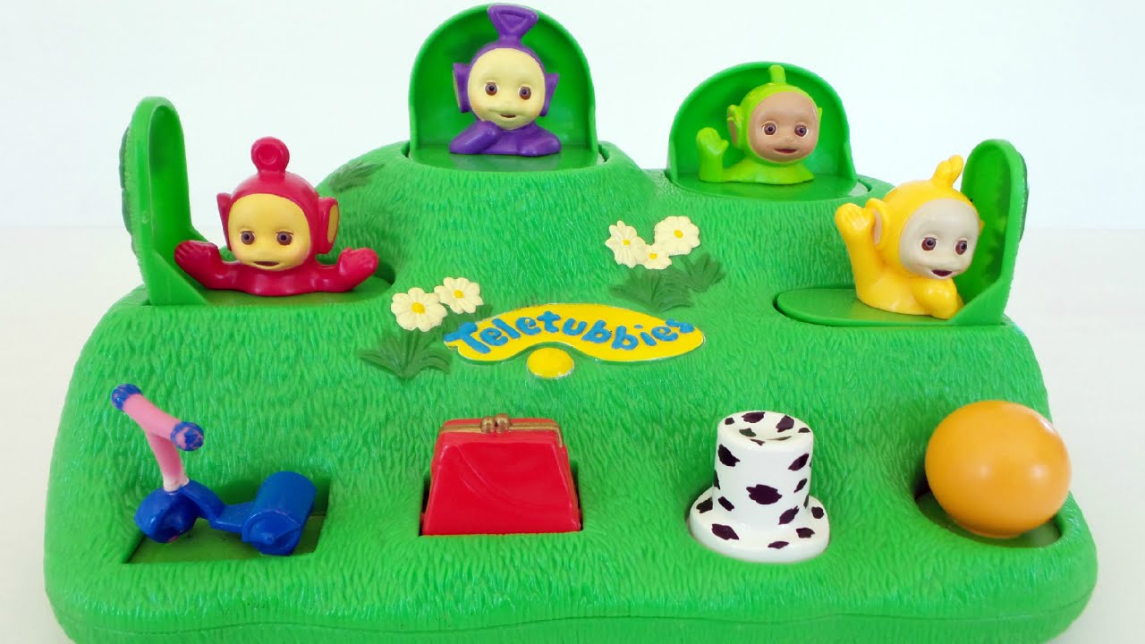 Entpacken Teletubbies Box Pop up und mit ihm spielen | Unboxing the ...