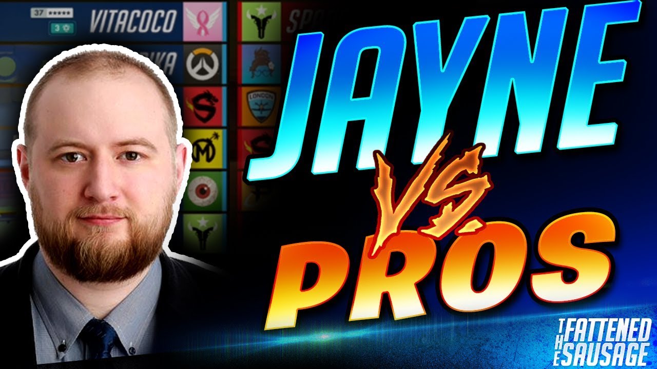 Jayne Plays Against OVERWATCH PROS!! Can He Beat The Best?! - YouTube