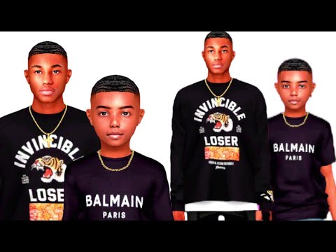 Sims 4 Cas | Big Brother & Little Brother | CC Folder + Sims Download ...