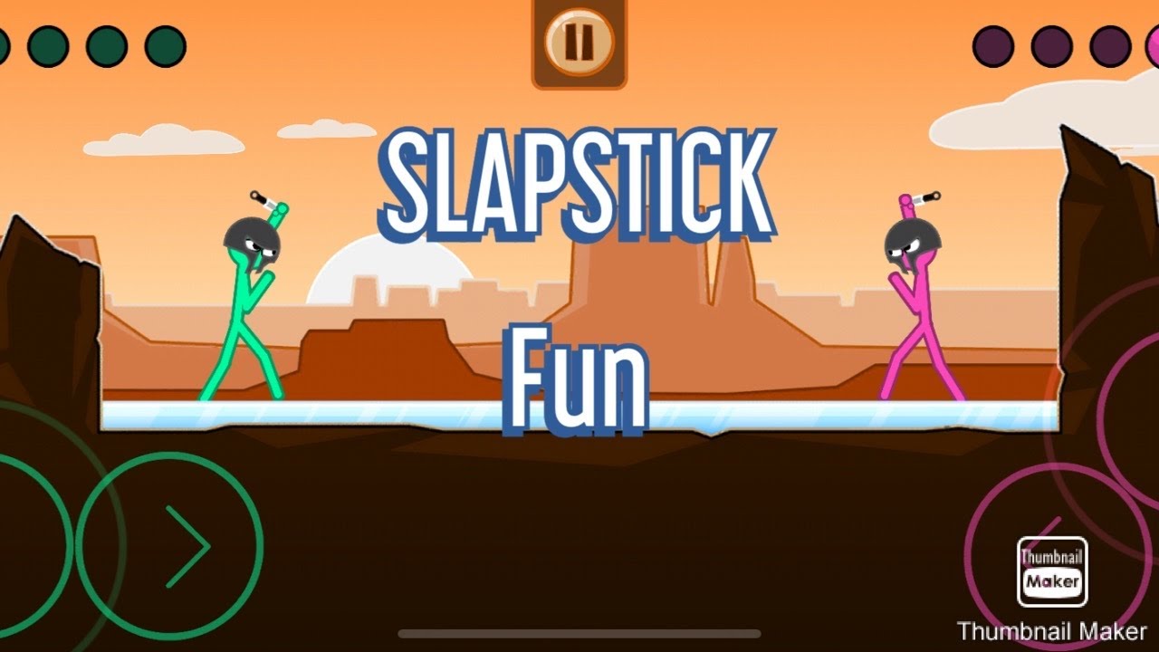 A Long Match | SlapStick Fighter - YouTube