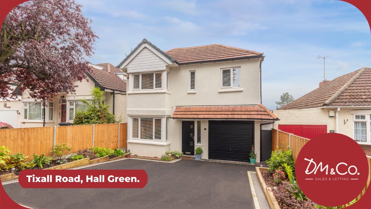 Tixall Road Virtual Viewing - UK House Tour - DM & Co. Homes - YouTube