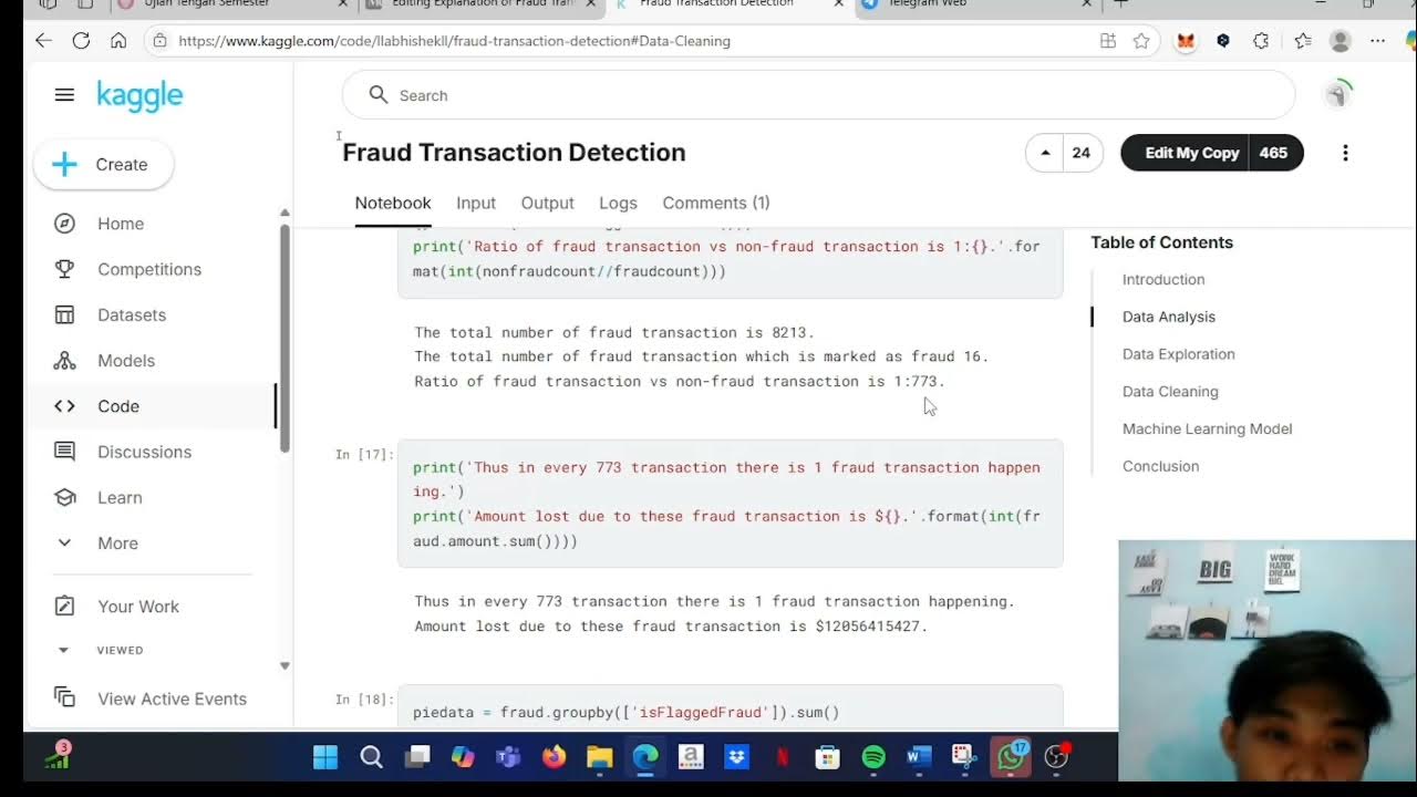 Fraud transaction detection - kaggle - YouTube
